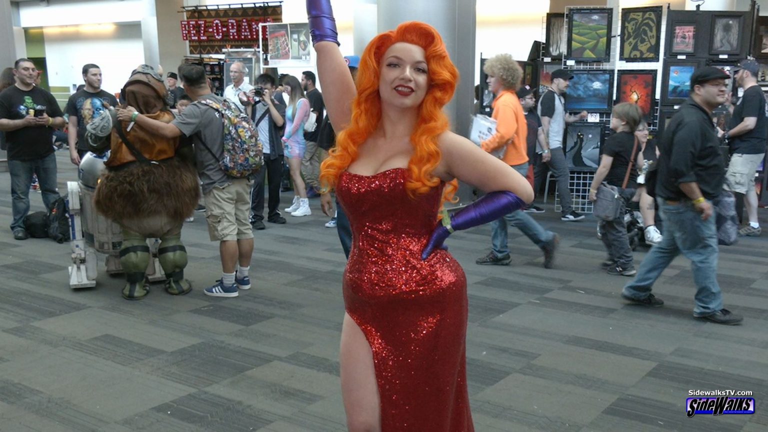 Cosplayer: Jess as Jessica Rabbit