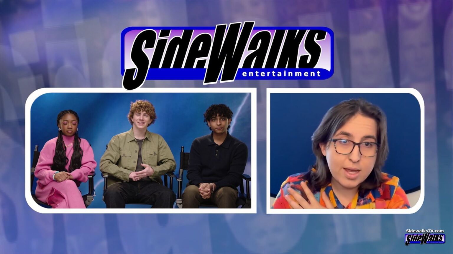 Interview: Walker Scobell, Leah Sava Jeffries and Aryan Simhadri (Percy ...